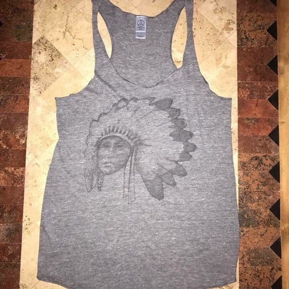 Tops | Indian Headdress Tank | Poshmark